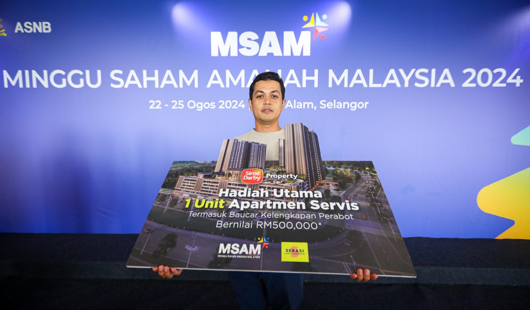 Juruukur rangkul hadiah rumah MSAM 2024 - Kosmo Digital