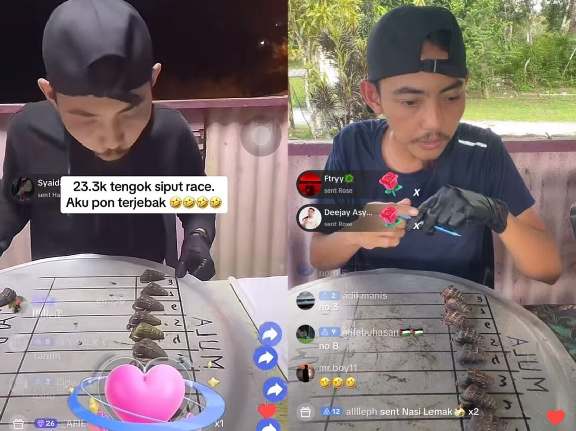 [VIDEO] Tuah anak Langkawi buat 'live' siput sedut berlumba - Kosmo Digital