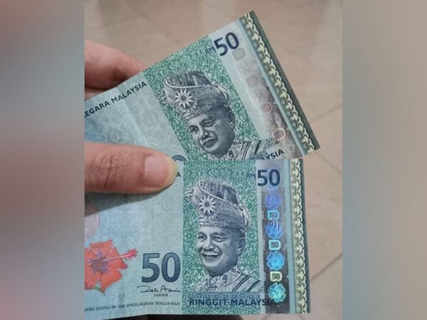 Tular not RM50 gambar Agong pertama senyum - Kosmo Digital