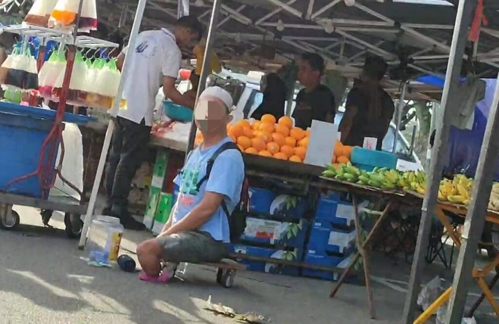 'Modal' tak ada tangan, kaki pengemis warga China raih RM10,000 sebulan ...