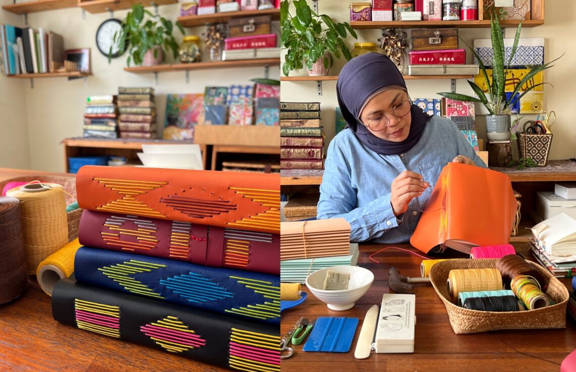 Kreativiti seni jahitan 'binding' buku - Kosmo Digital