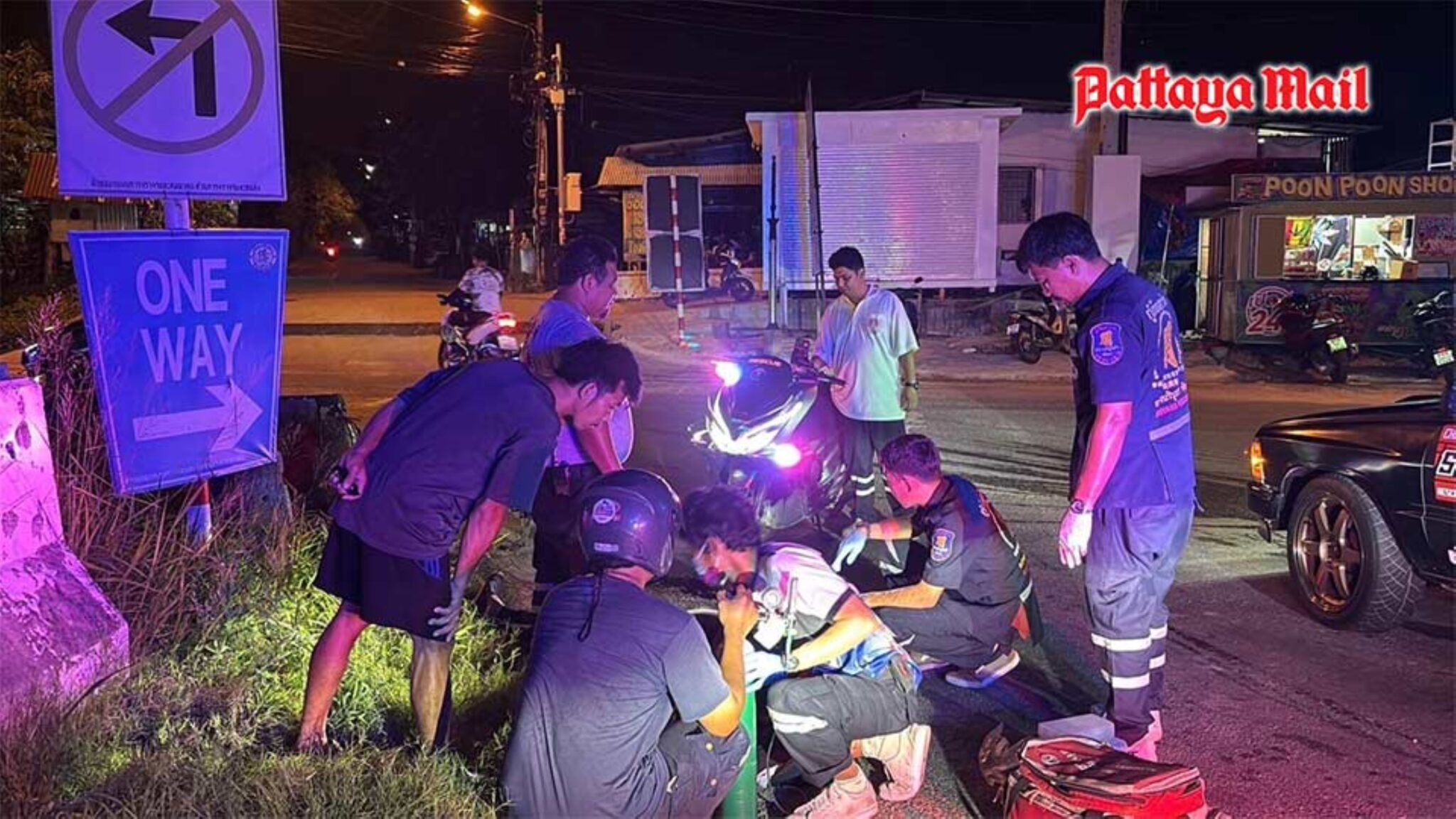 Pengawal keselamatan rebah tunggang motosikal akibat terlalu penat ...