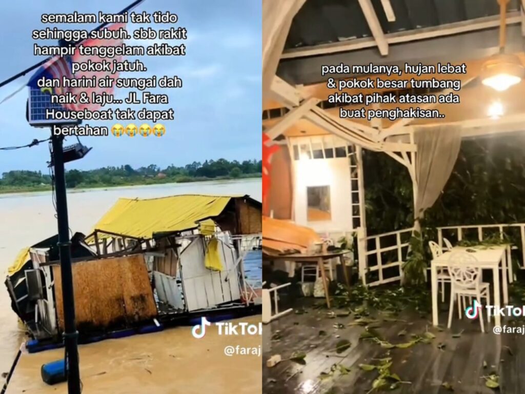 Houseboat RM1.2 juta hanyut jumpa di Kuala Besar - Kosmo Digital