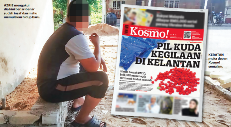5 kali masuk lokap sebab pil kuda - Kosmo Digital