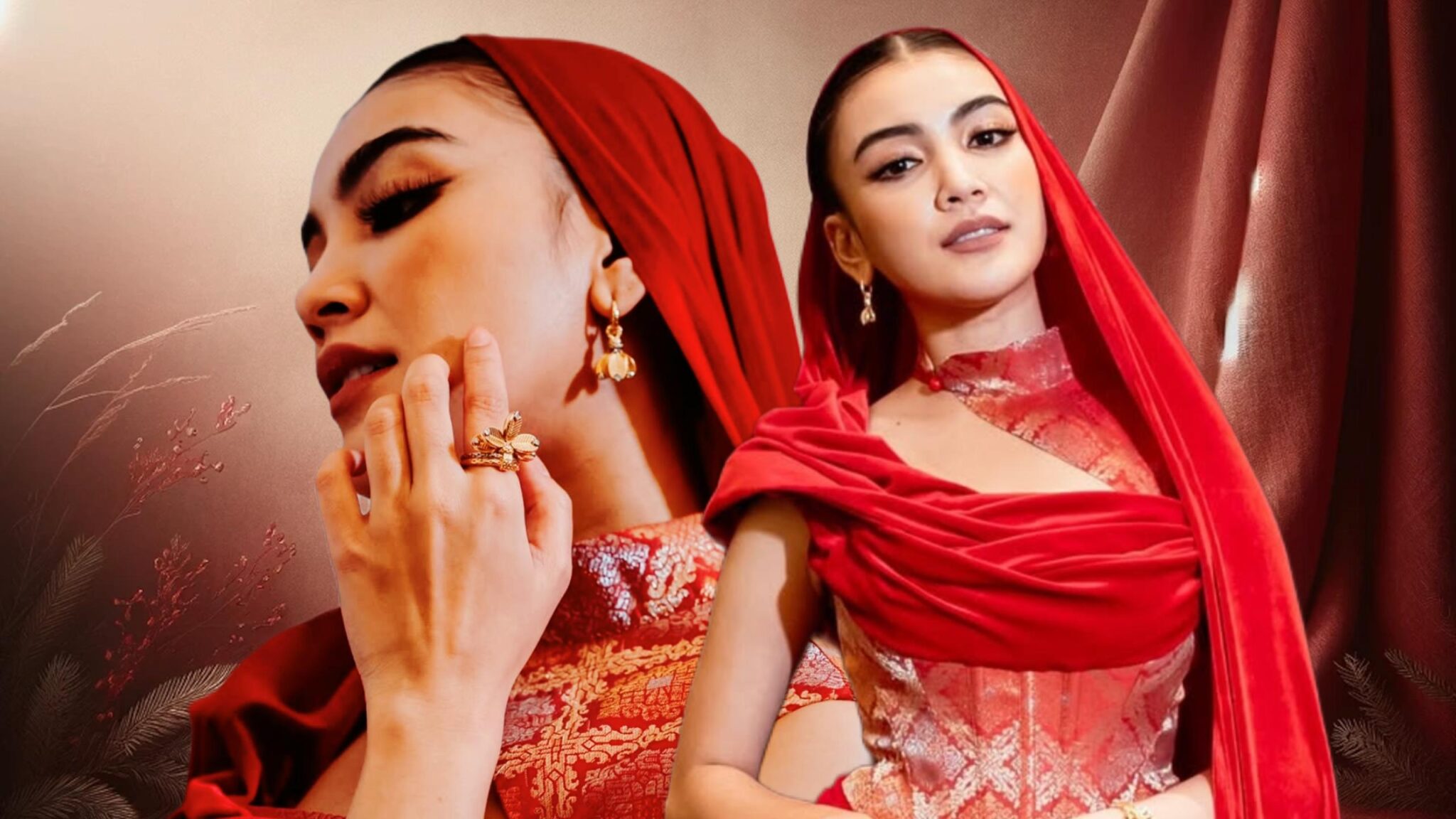 Pakai songket pun seksi, cantiknya Eyka Farhana - Kosmo Digital