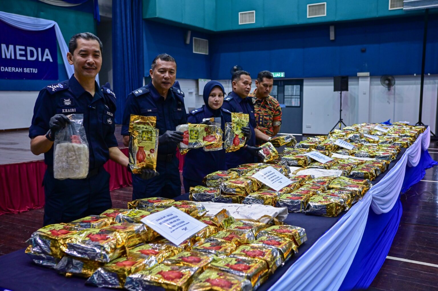 244 kg syabu bernilai RM7.8 juta dirampas di Setiu - Kosmo Digital