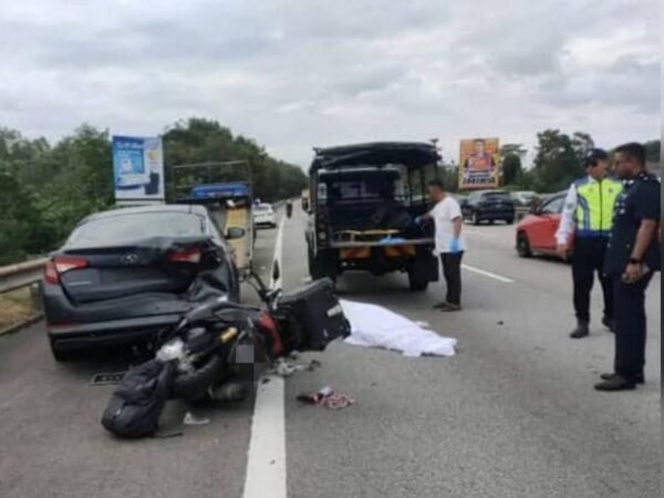 Jurutera maut motosikal rempuh belakang kereta - Kosmo Digital