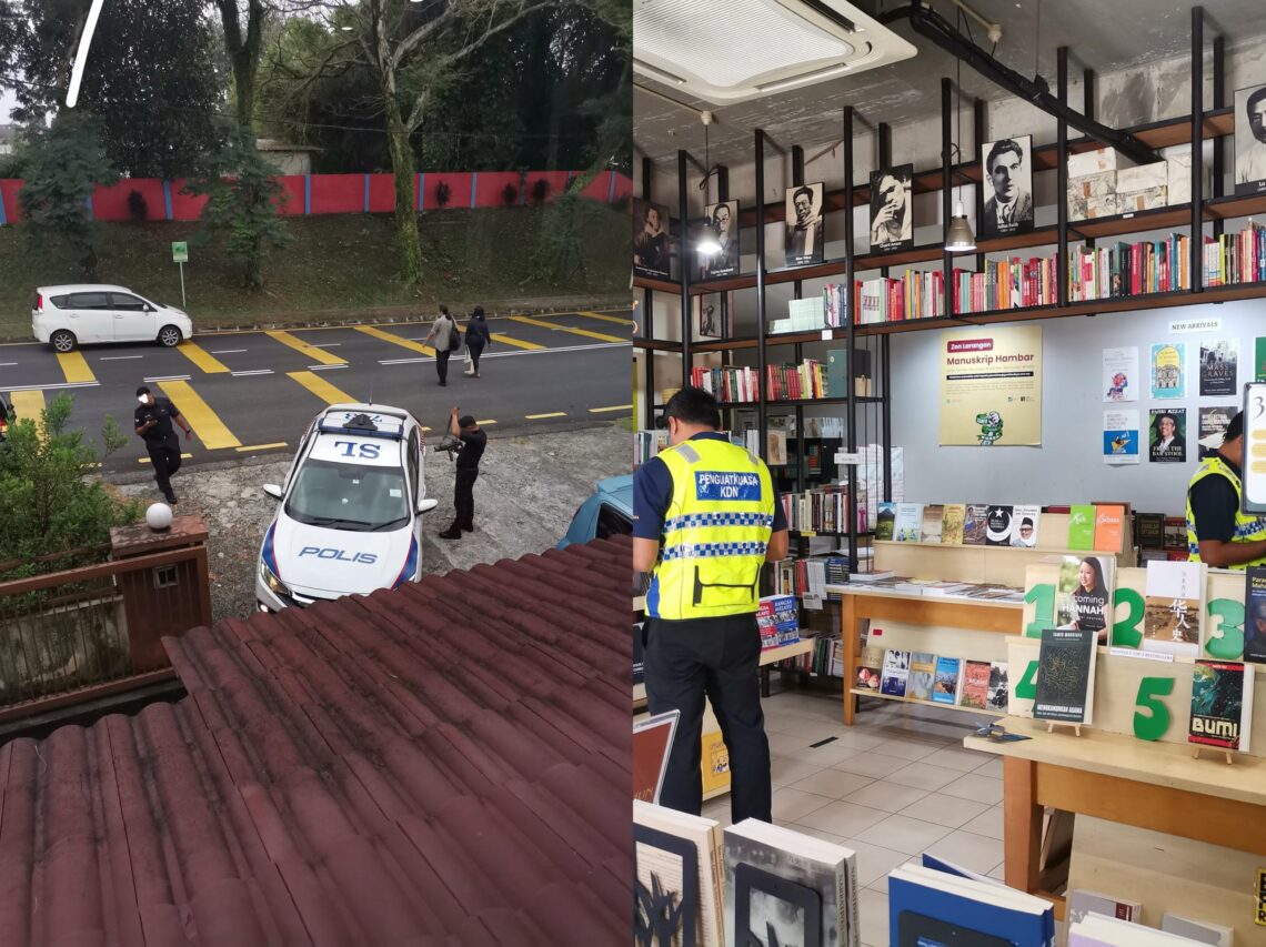 Gambar tular rondaan polis di galeri buku adalah rutin biasa - Kosmo ...
