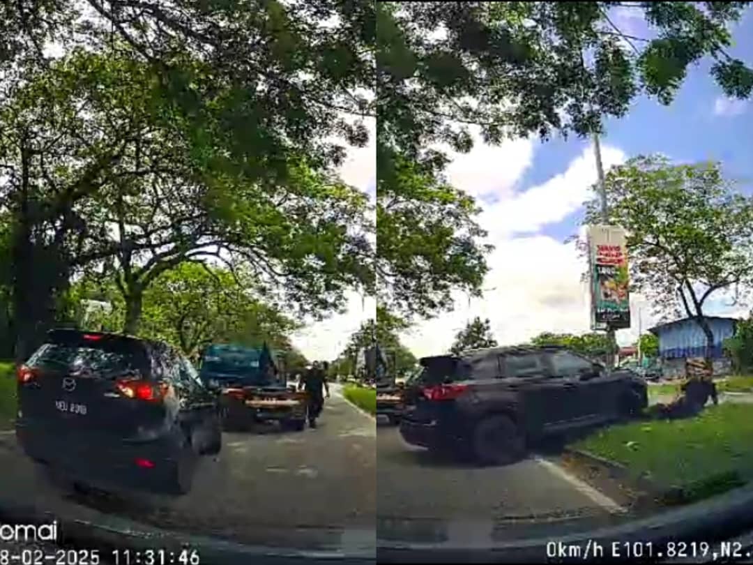 [VIDEO] Pasangan warga emas seret pemandu towing ditahan - Kosmo Digital