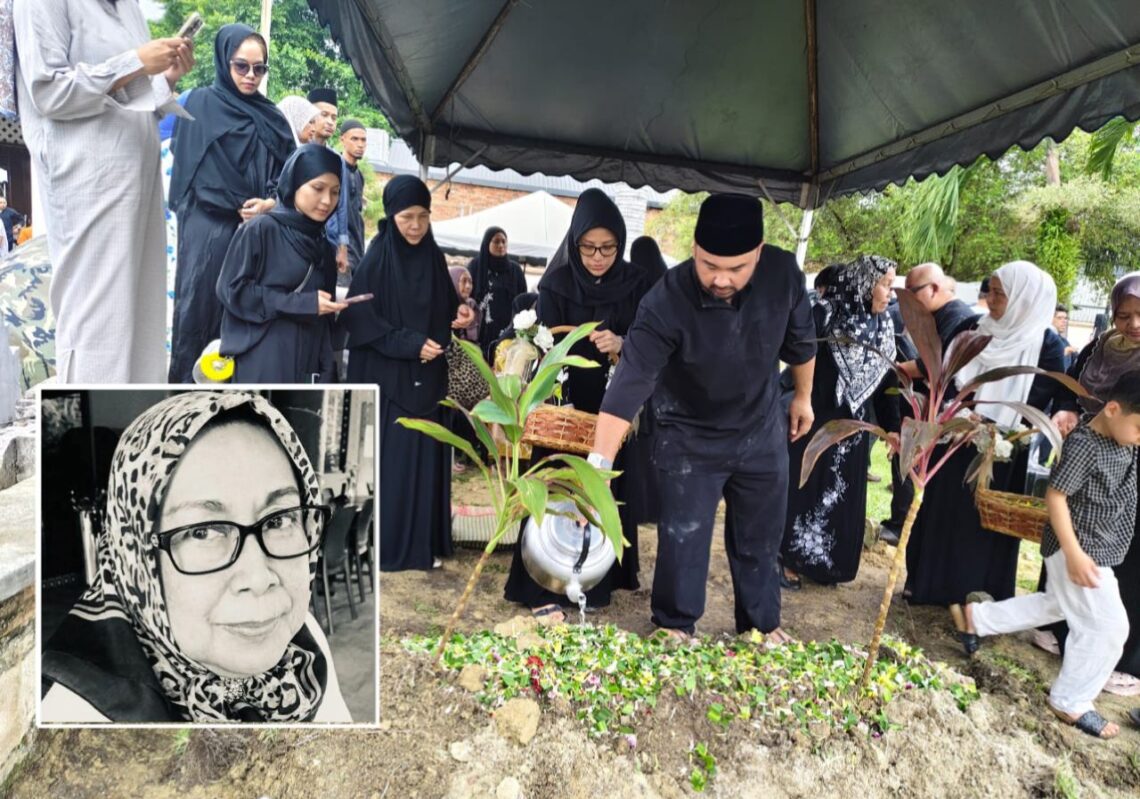 Jenazah seniwati legenda Noor Azizah selamat dikebumikan - Kosmo Digital
