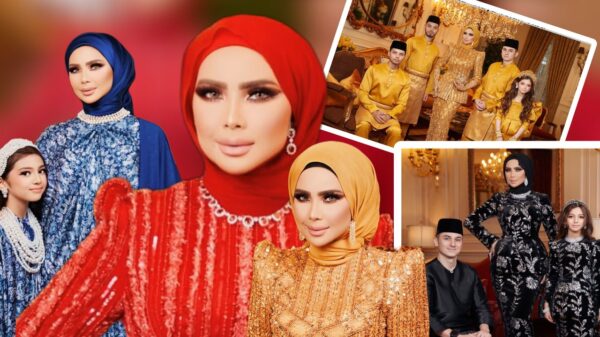 Baju raya Che Ta sekeluarga tetap mega - Kosmo Digital