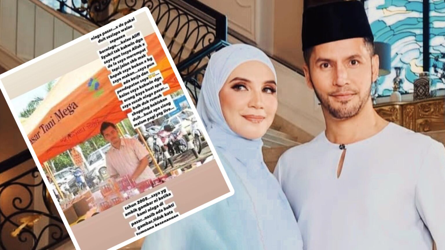 'Kahwin orang kaya? Ini bukti kami pernah niaga di pasar' - Kosmo Digital
