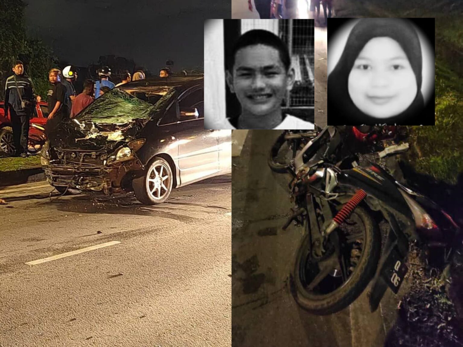 Dua beradik temui ajal, motosikal dirempuh MPV - Kosmo Digital