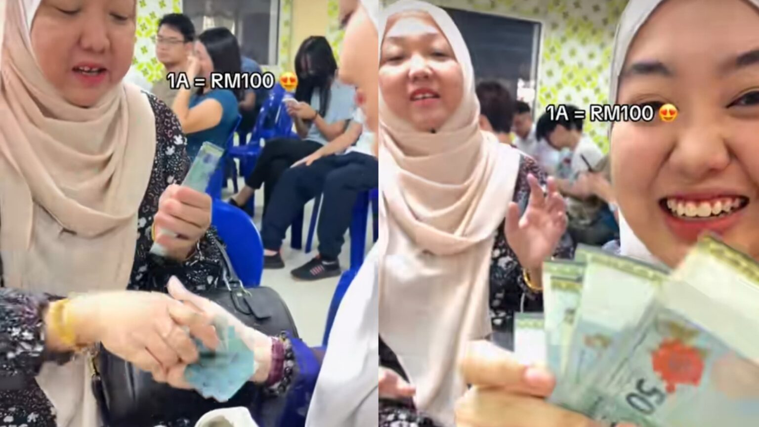 [VIDEO] 'Ibu bagi RM100 untuk setiap satu A' - Kosmo Digital