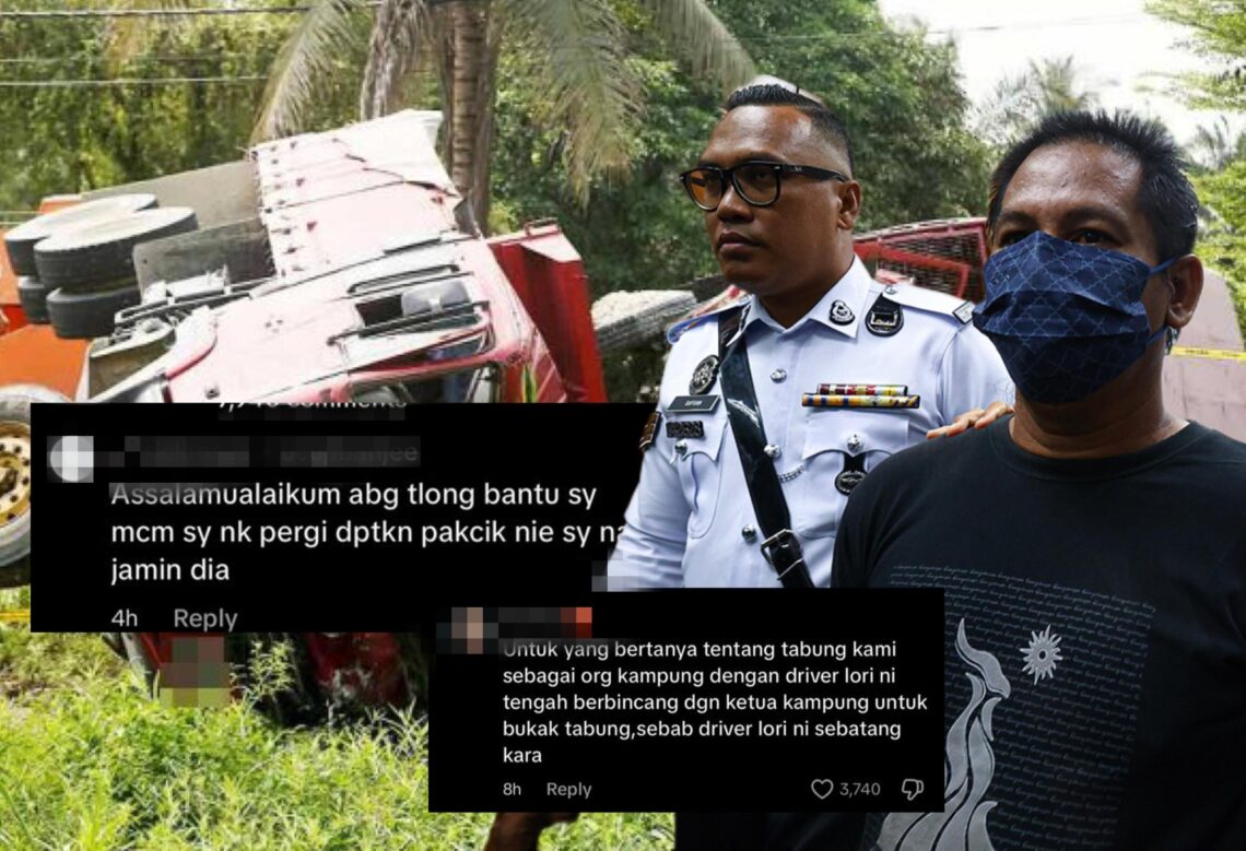 Ramai nak bantu bayar jaminan pemandu lori rempuh trak FRU - Kosmo Digital