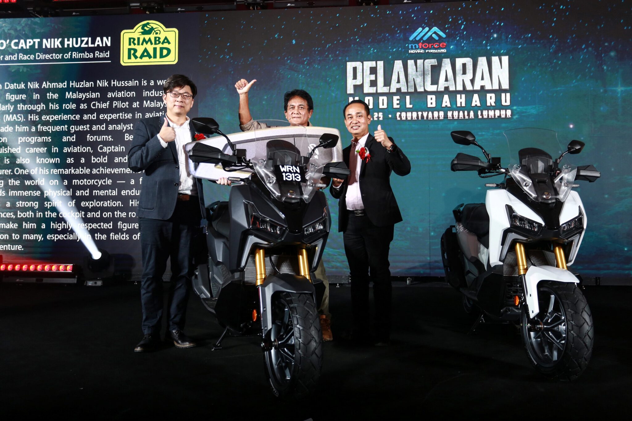 Mforce Bike sasar jual 1,200 unit SYM ADXTG 400 tahun ini - Kosmo Digital
