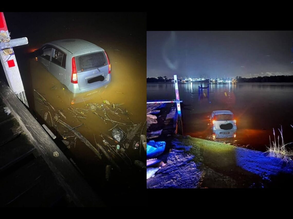 Jalan ikut Google Maps, sekali kereta masuk sungai - Kosmo Digital