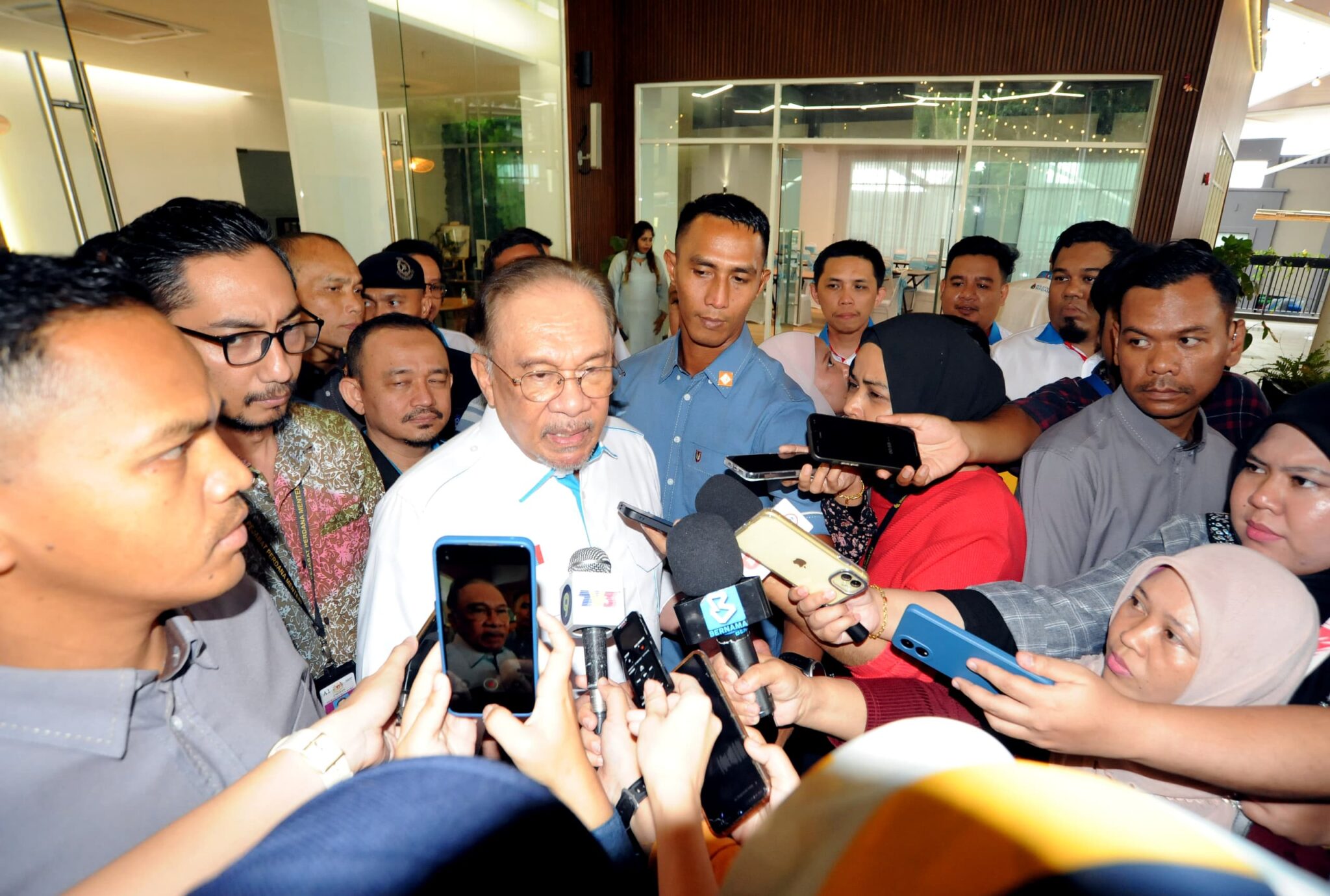 PM perkenal rasional logo Malaysia Madani - Kosmo Digital