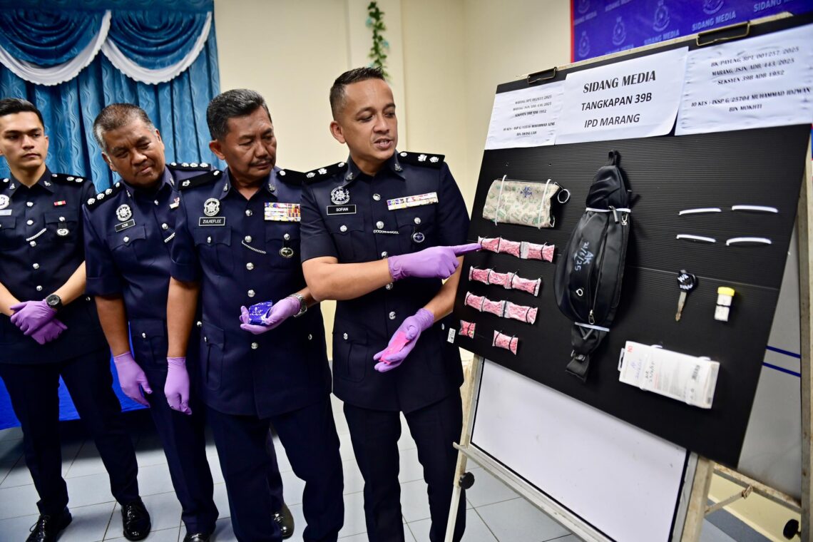 Enam pengedar dadah diberkas di Marang dalam seminggu - Kosmo Digital