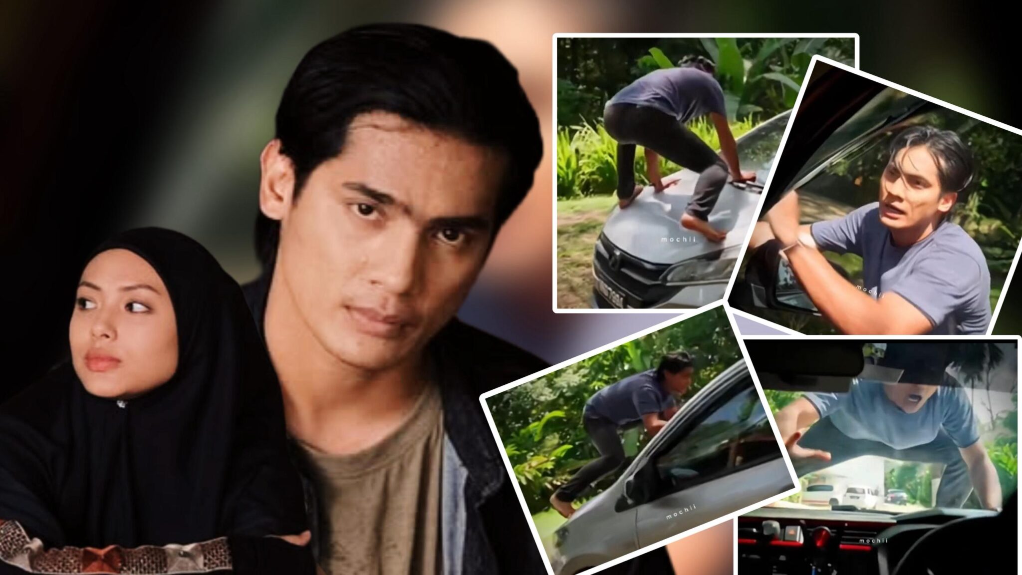 Naik gila panjat bonet kereta kejar bini - Kosmo Digital