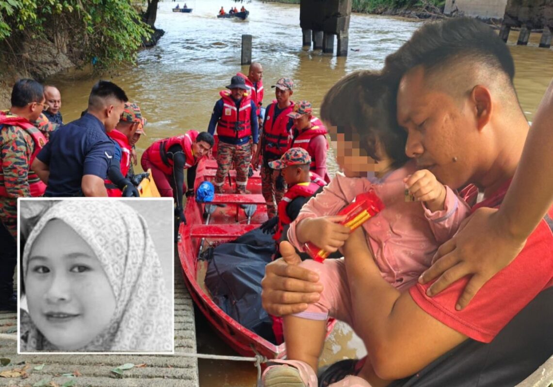 Mayat Sakirah terapung 2.5km dari kereta terjunam Sg. Triang - Kosmo ...