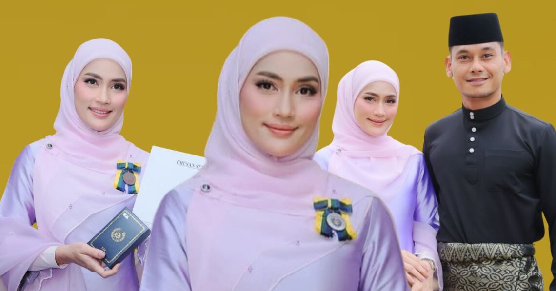 Fasha 'sarung' baju tunang, terima anugerah Pingat Jasa Baik - Kosmo ...
