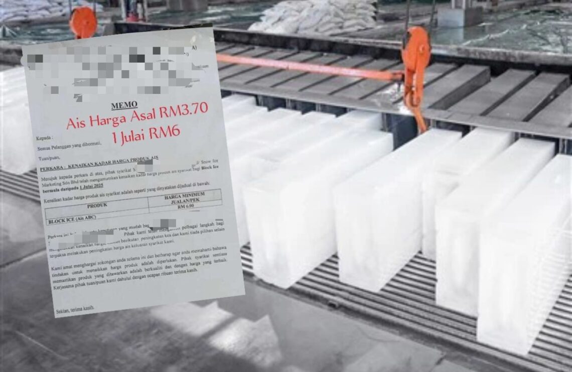 ‘Kami tiada pilihan selain terpaksa naikkan harga ais’ - Kosmo Digital