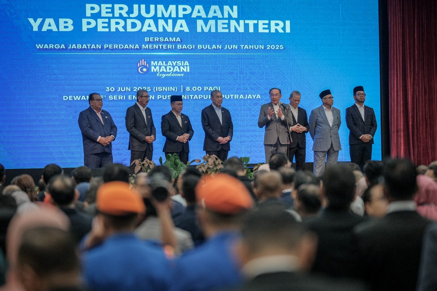 PM perkenal rasional logo Malaysia Madani - Kosmo Digital