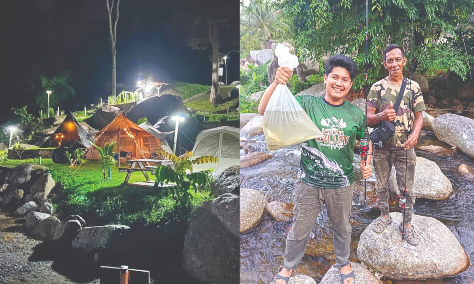Berkhemah dan memancing di Lenggong Valley Campsite - Kosmo Digital
