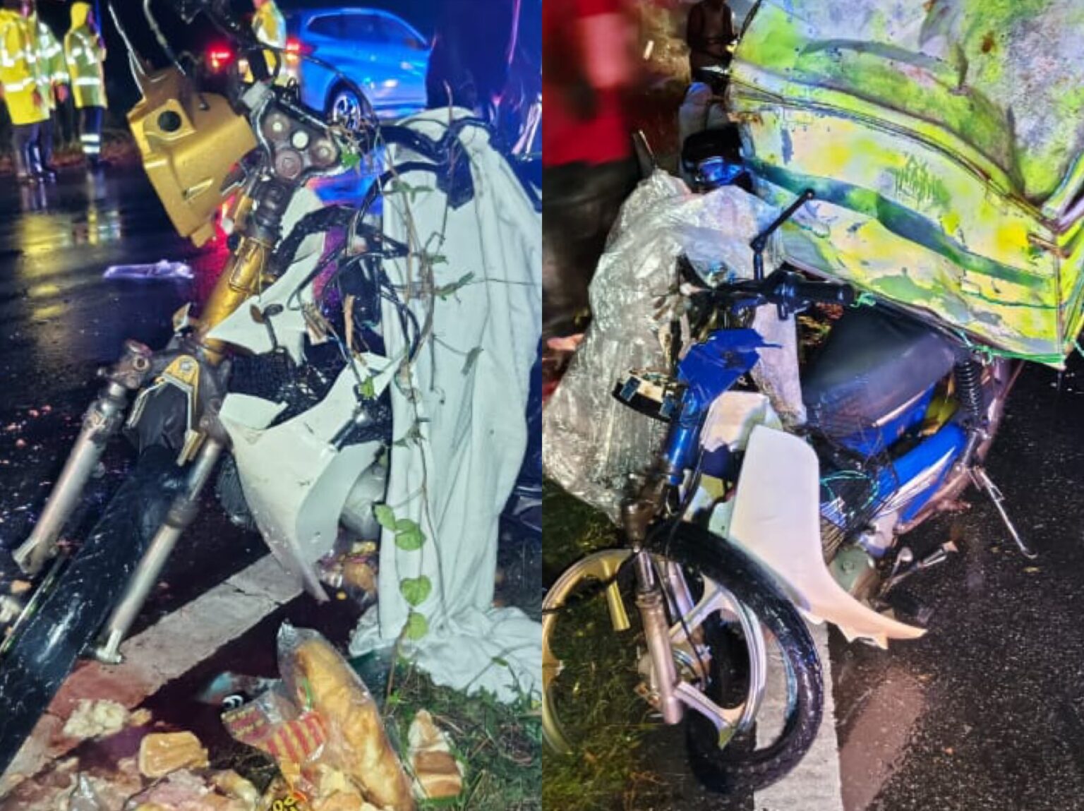 Dua penunggang maut nahas tiga kenderaan - Kosmo Digital