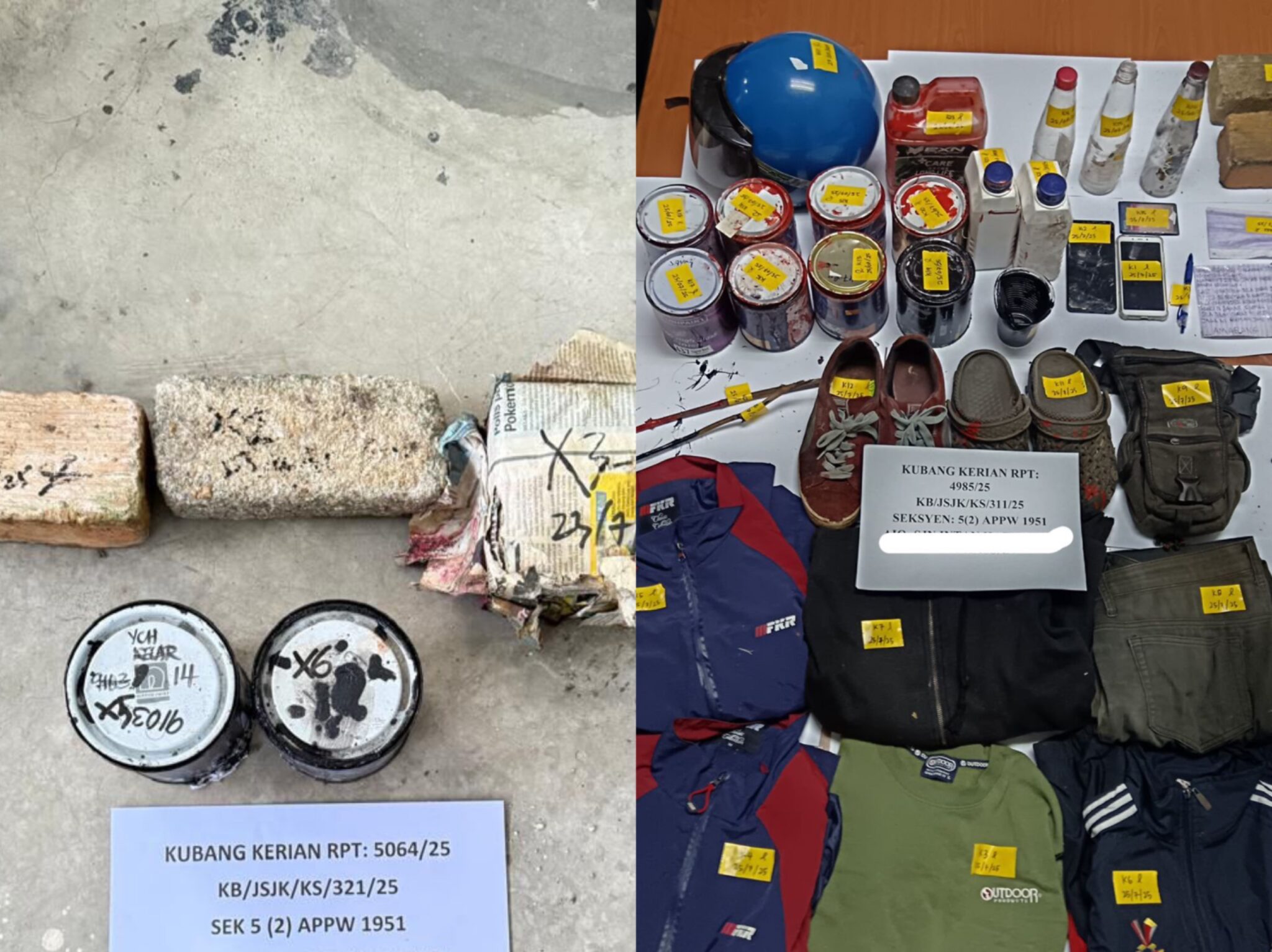 Lima ejen along simbah cat merah, ancam peminjam dicekup - Kosmo Digital