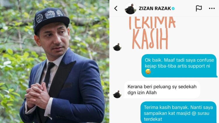 Terkejut Zizan 'bank-in', ingatkan scammer - Kosmo Digital