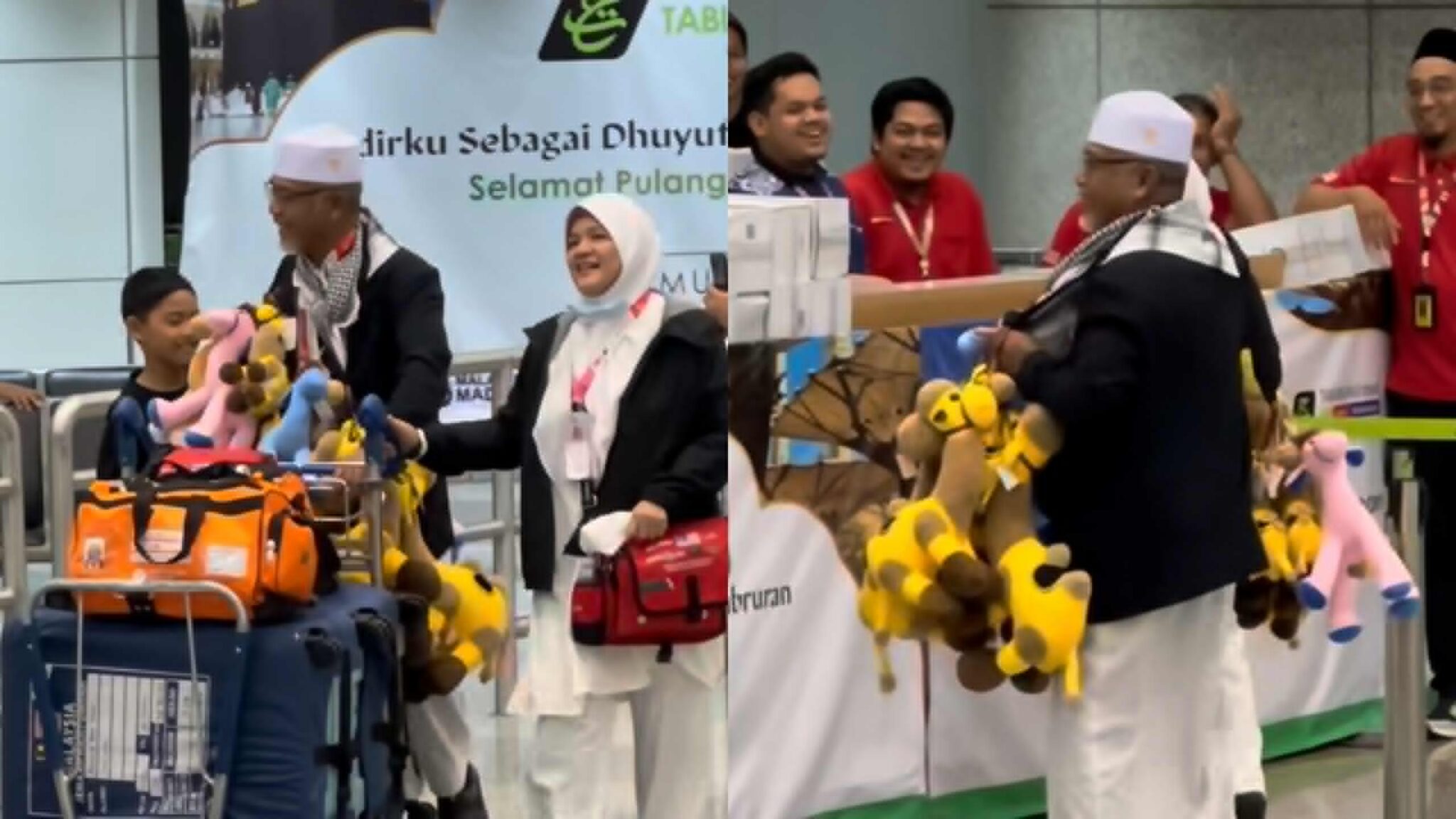 [VIDEO] Atuk balik haji bawa ‘sekandang’ unta untuk cucu - Kosmo Digital