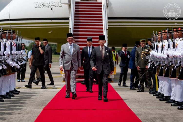 Anwar, Sultan Brunei nilai kemajuan kerjasama dua hala - Kosmo Digital