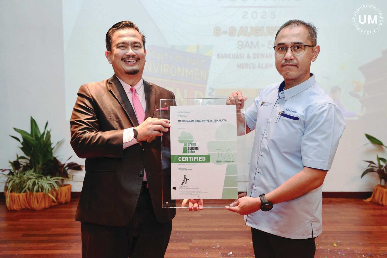 Mercu Alam Bina UM diiktiraf bangunan hijau - Kosmo Digital