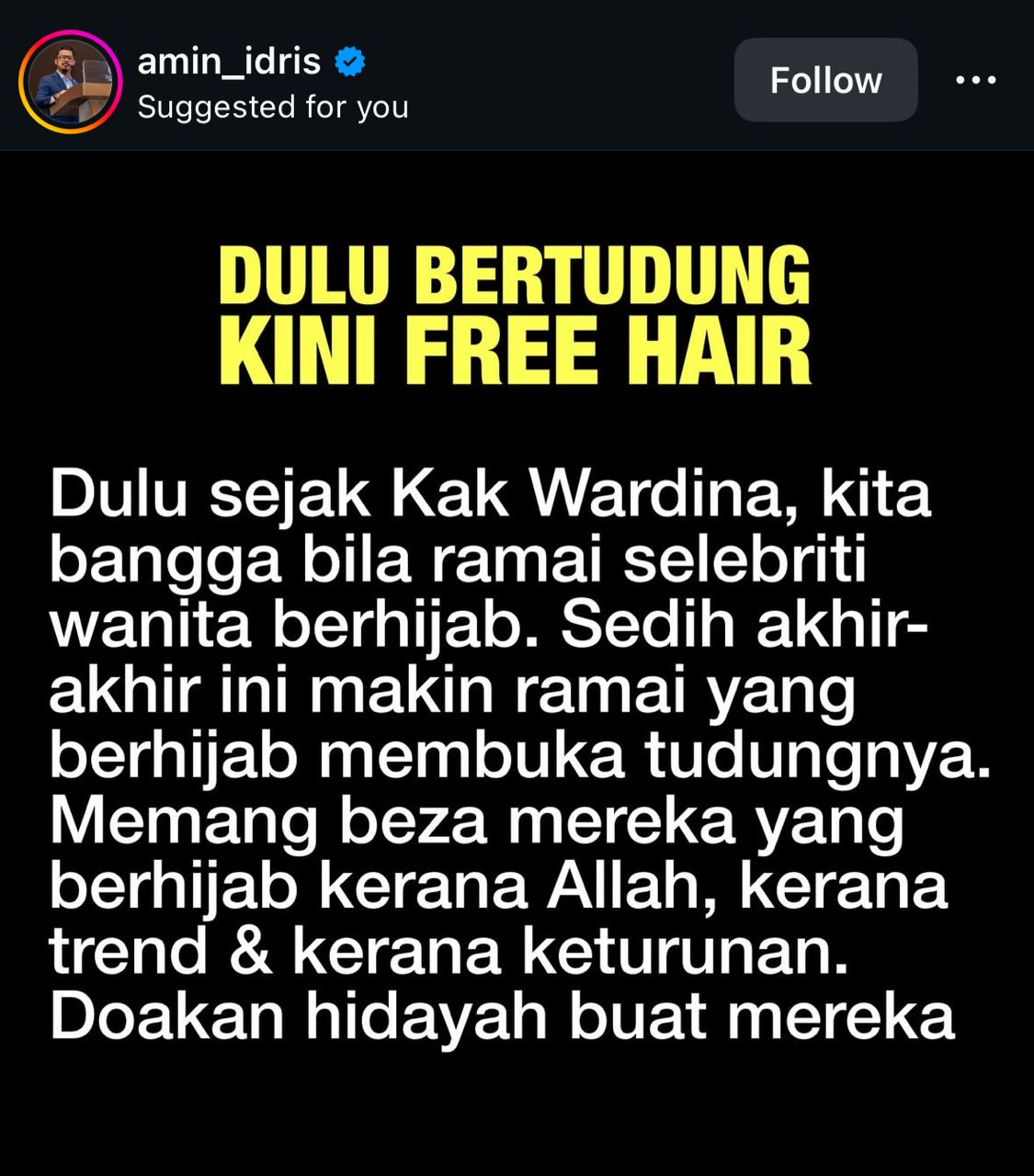 'Memang beza berhijab kerana Allah, trend, keturunan' - Kosmo Digital