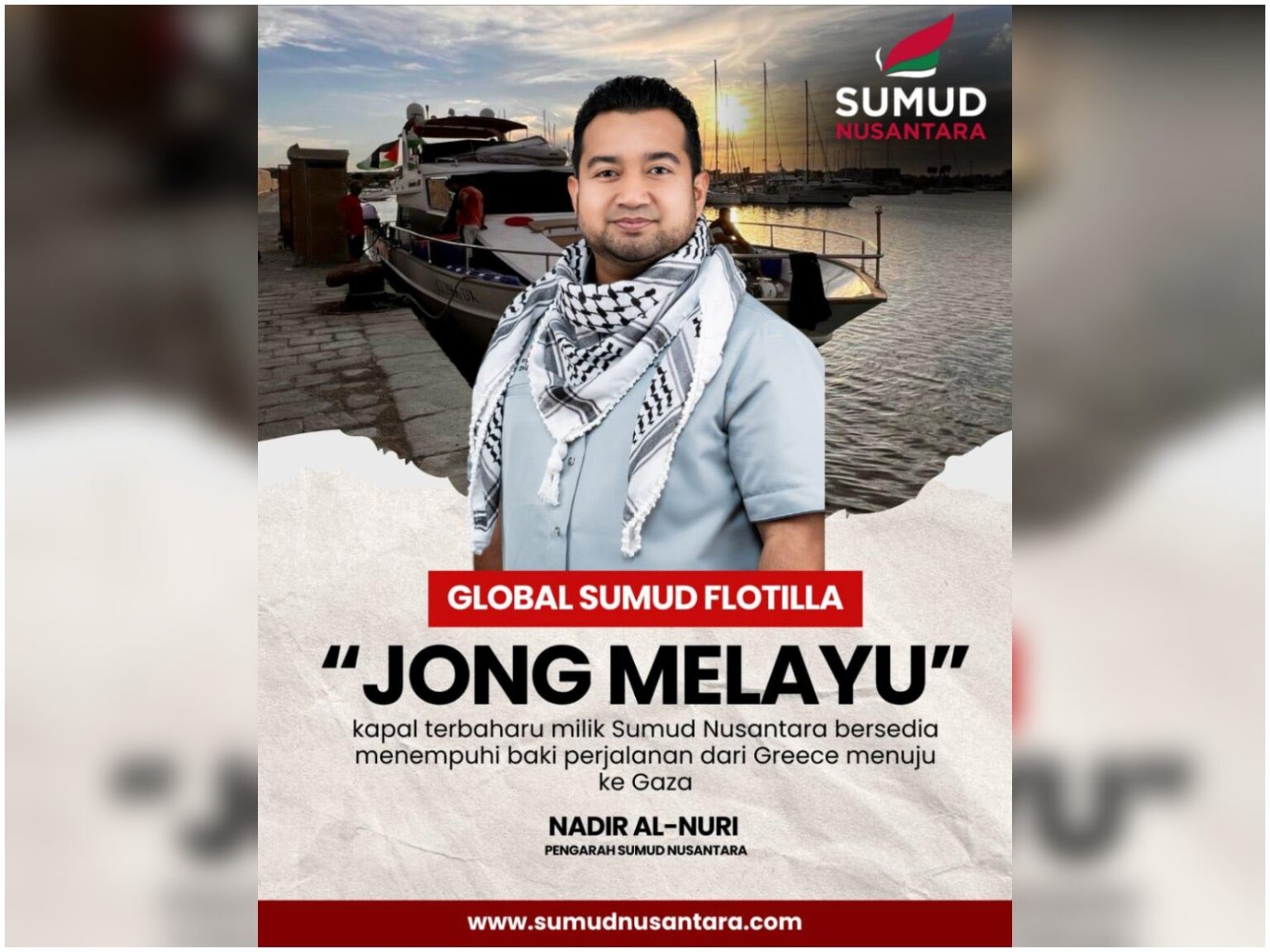Sumud Flotilla: Kapal Jong Melayu tempuh lautan menuju ke Gaza - Kosmo ...