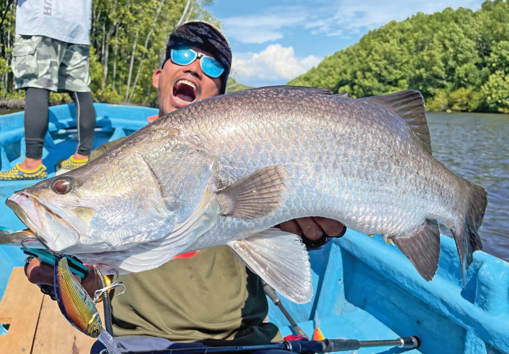 Barramundi 'monster' Papua Barat, Indonesia - Kosmo Digital