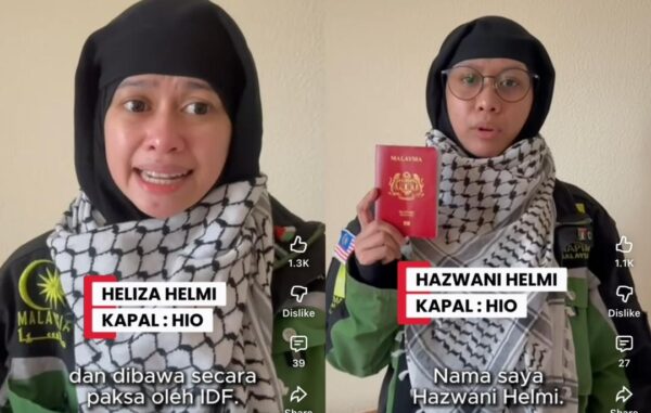 Sumud Flotilla: Peserta Malaysia ditahan cecah 12 orang termasuk Heliza ...