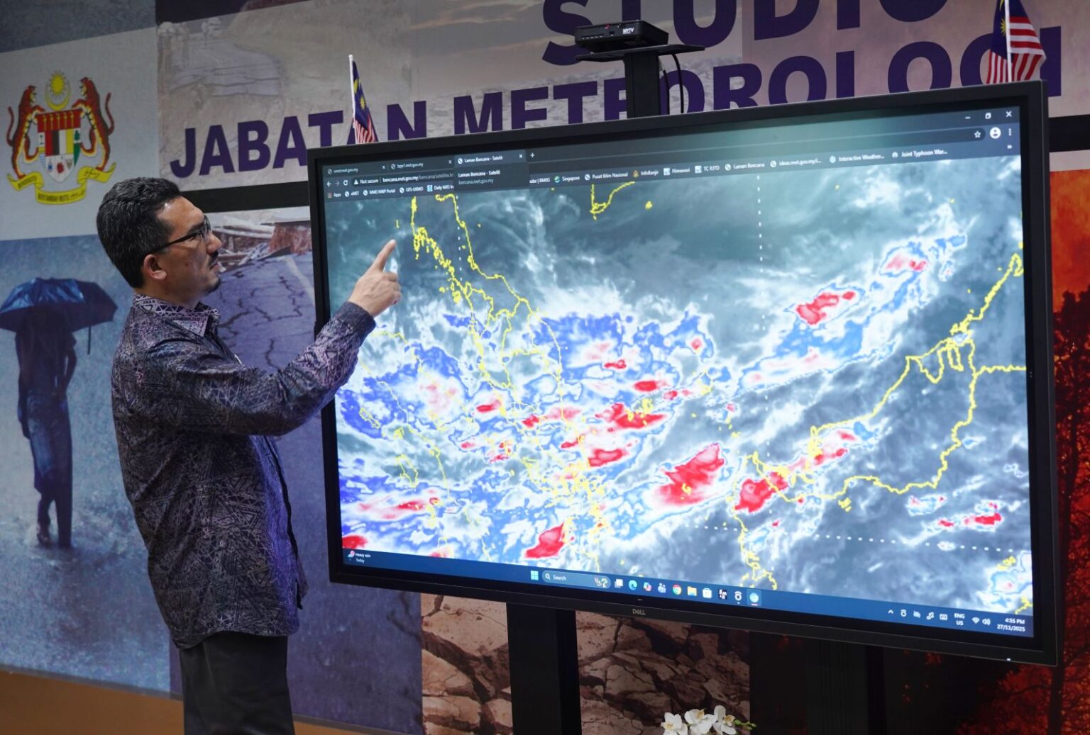 Tiada hujan lebat luar biasa minggu ini - Kosmo Digital