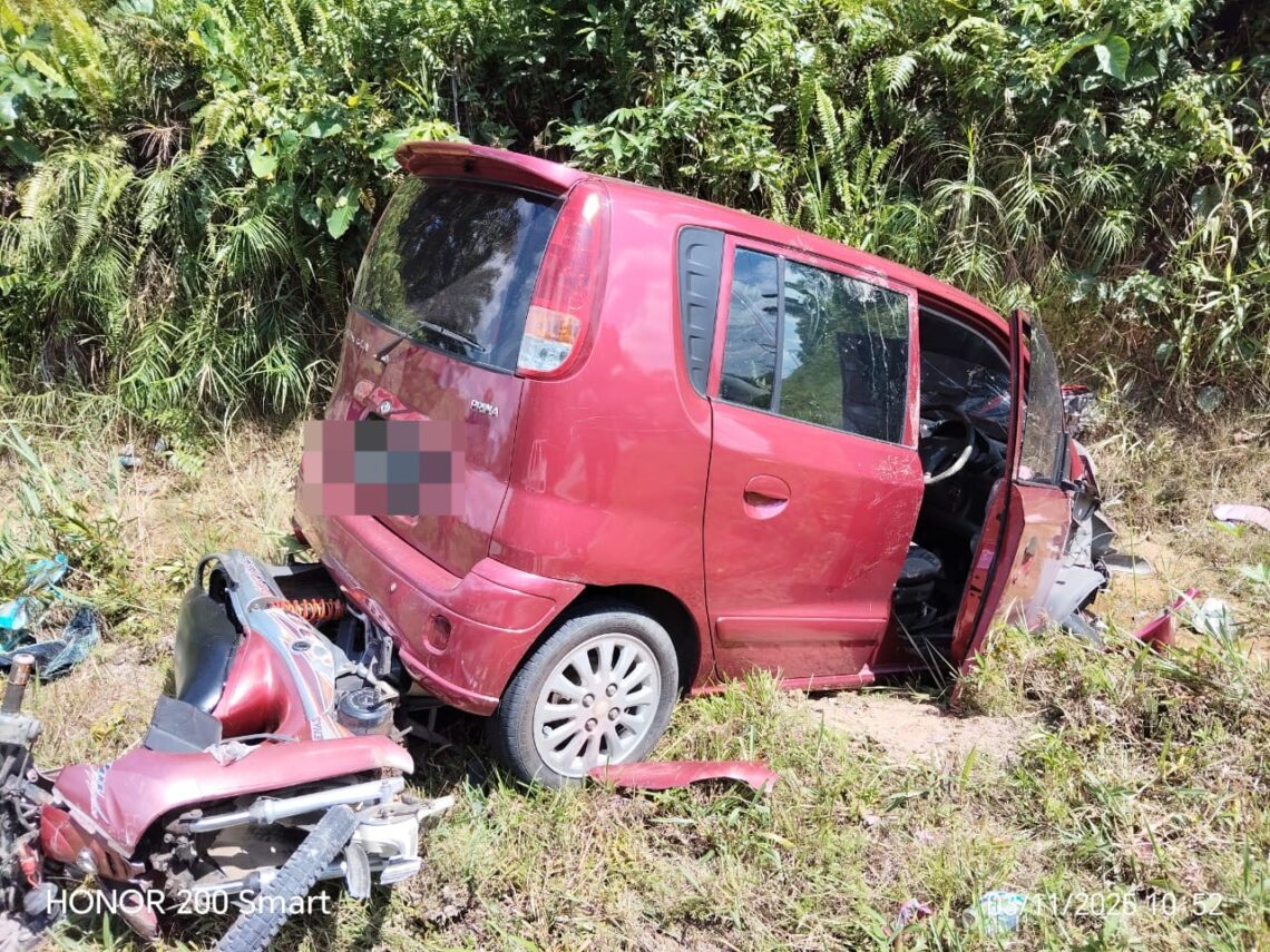 Dua maut dirempuh kereta terbabas - Kosmo Digital