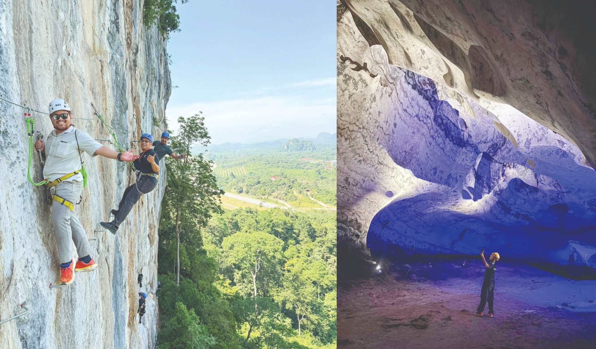 Laluan 'via ferrata' tarikan utama gua di Merapoh - Kosmo Digital