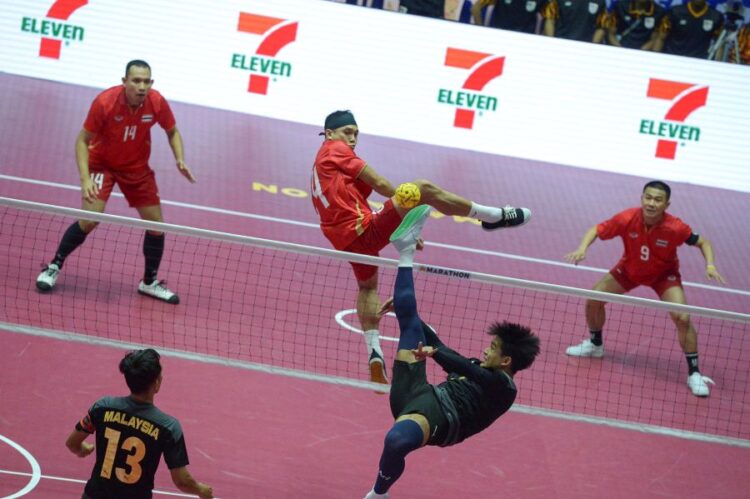 Takraw Malaysia sudah atasi Thailand
