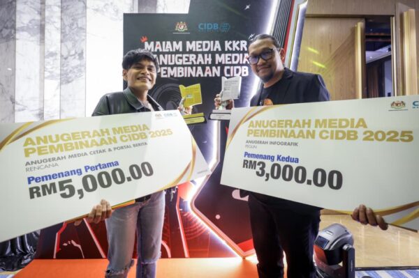 Kosmo! menang Anugerah Media Pembinaan CIDB - Kosmo Digital