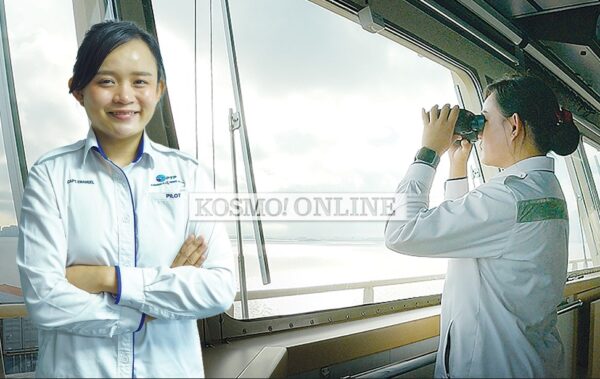 Kapten Emma pandu 700 kapal setahun - Kosmo Digital