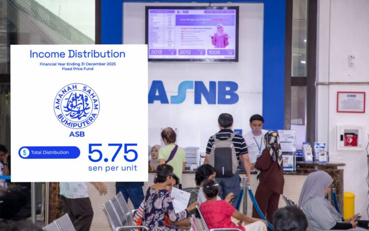 Dividen ASB 2025 kekal 5.75 sen seunit - Kosmo Digital