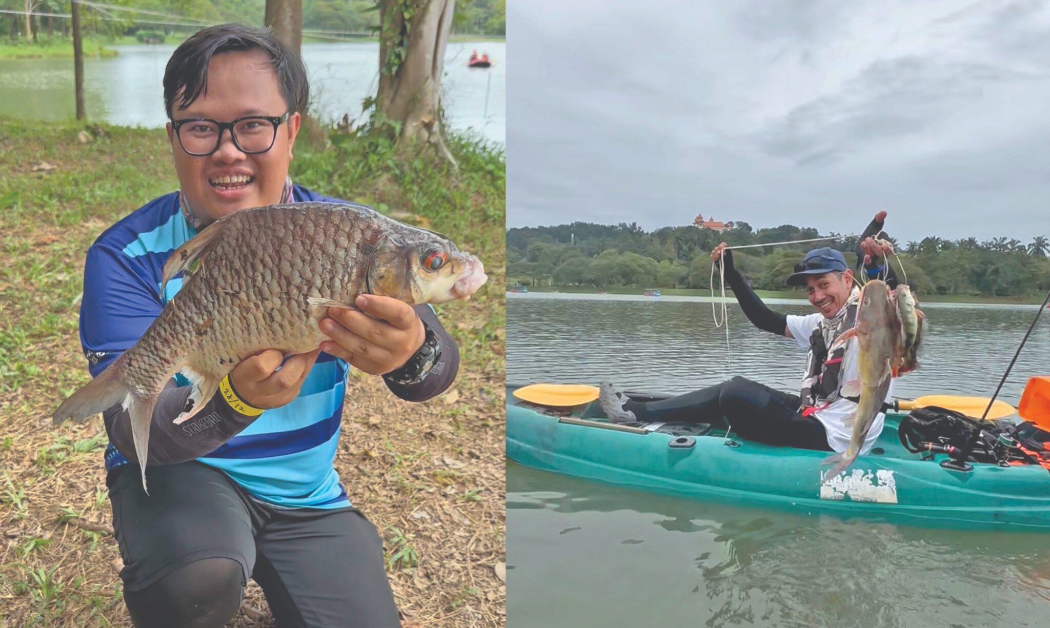Riang ria memancing di Tasik Wetland Putrajaya - Kosmo Digital
