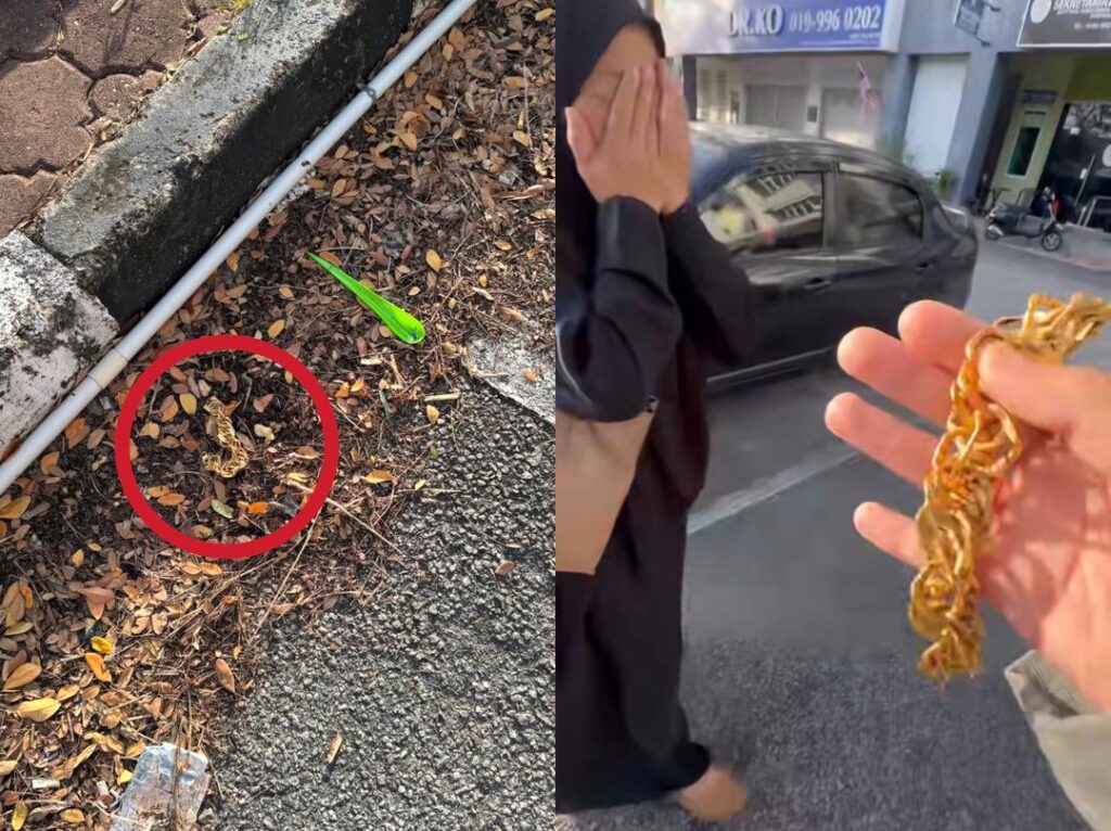 [VIDEO] Jumpa balik gelang emas 33 gram lepas 13 jam tercicir - Kosmo ...