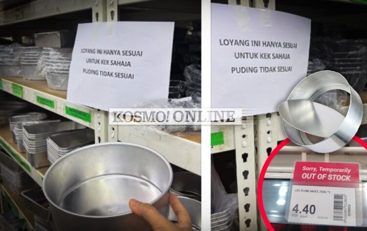Kecoh sos plum habis stok, loyang berlubang - Kosmo Digital