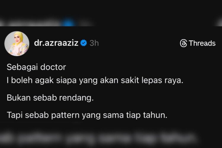 `Jangan paksa diri makan banyak semasa hari raya' - Kosmo Digital